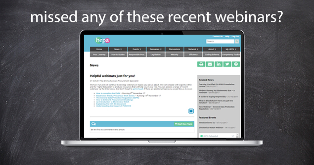 HEPA : Higher Education Procurement Association